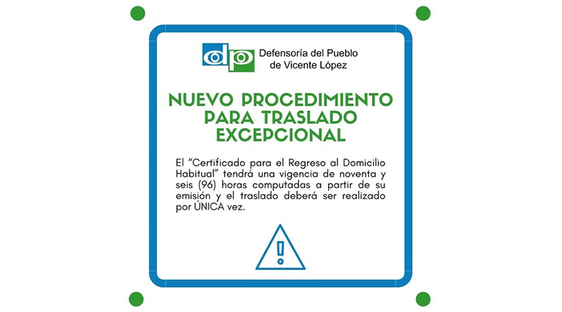 Nuevo procedimiento para regreso al domicilio habitual - Periódico Para ... Nuevo procedimiento para regreso al domicilio habitual - Periódico Para ...